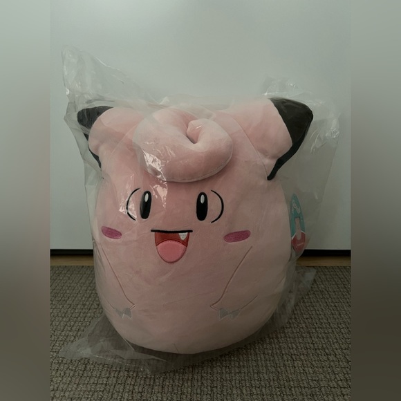 Pokemon | Toys | Brand New Squishmallow 2 Pokemon Clefairy Plush Pokmon ...
